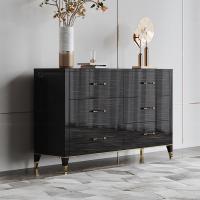 China Home Decorating SS Console Table Sideboard Living Room With 6 Drawers for sale