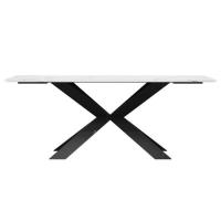 China OEM 150*75cm SS Dining Tables Marble Dinning Chairs for sale