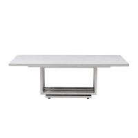 China ODM 0.26CBM Stainless Steel Coffee Table Living Room Furniture for sale