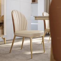 China Wholesale luxury scandinavian tufted ss steel gold dining chairs for sale