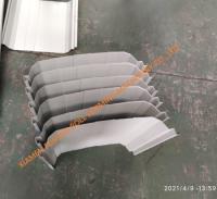 China Lock Seam Roof Panel Roll Forming Machine 7.5KW PPGI Material for sale