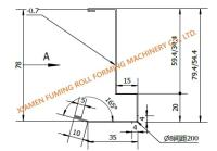 China Container Corner Fitting A Roll Forming Machine 15m/min PLC Control for sale