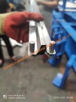 China H50 Z Bar Steel Roll Forming Machine 4KW Power PLC Control System for sale
