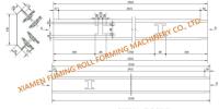 China Container Corner Plate Roll Forming Machine 15m/min PLC Control Hydraulic Cutting for sale
