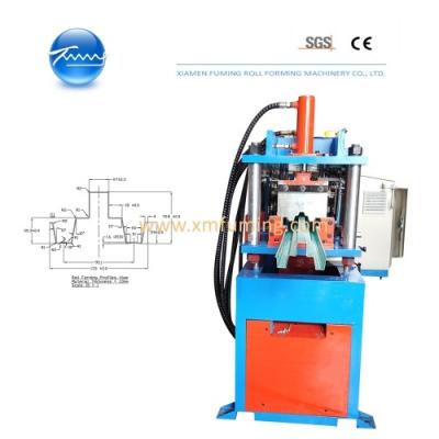 China 7.5KW Custom Roll Forming Machine for W Rail Profile 75mm Shaft for sale