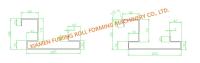 China Top Beam Container House Roll Forming Machine 22KW Hydraulic Cutting for sale