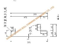 China 37KW Container House Roll Forming Machine for Bottom Frame Beam 20m/min for sale