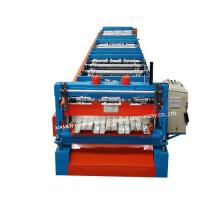 China 11KW Floor Decking Roll Forming Machine YX51-1025 PLC Control 0.8-1.2mm for sale