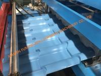China Customized Glazed Roof Tile Roll Forming Machine For Metal Profiles for sale