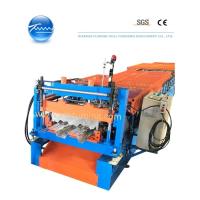 China YX70-311-622 Floor Decking Roll Forming Machine 0.8-1.2mm Thickness Adjustable Cutting Length for sale
