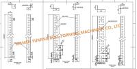 China Angle Slotted Roll Forming Machine 18.5KW for L40x40 L40x80 Profiles for sale