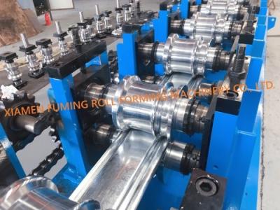 China GI Roller Shutter Door Roll Forming Machine 16 Stations 7.5KW for YX127.6 Profile for sale