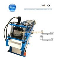 China 5.5KW Fascia Ridge Cap Roll Forming Machine Precision For Profile for sale