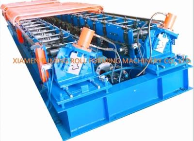China 18.5KW Upright Racking Roll Forming Machine Custom For Double Sides Profile for sale