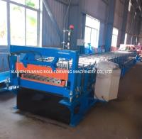 China 7.5KW Shutter Door Frame Roll Forming Machine 24 Stations PLC Control 0.4-0.6mm for sale