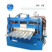 China YX38-152-914 878.7 Floor Decking Roll Forming Machine 0.6-1.6mm Thickness PLC Control for sale