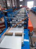 China Custom Ridge Capping Roll Forming Machine 7.5KW Hydraulic Cutting for sale