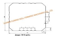 China 7.5KW Downspout Downpipe Roll Forming Machine Customized For Profile for sale