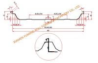 China Industrial Lock Seam Roof Sheet Forming Machine 7.5KW 18 Stations YX70-450 for sale