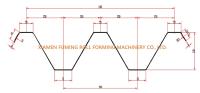 China YX130-300-600 Floor Decking Roll Forming Machine 0.8-1.0mm Thickness PLC Control for sale