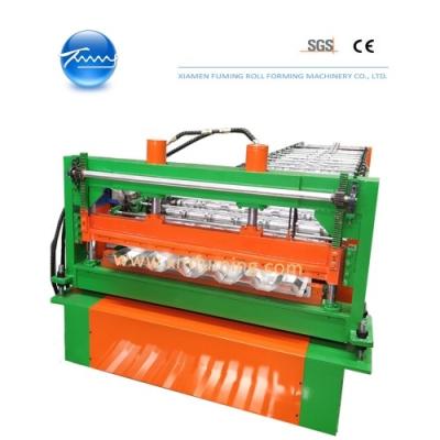 China Container Wall Roll Forming Machine PLC Control 15m/min Speed 1170mm Width for sale