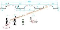 China GI Floor Decking Roll Forming Machine High Precision Industrial for sale