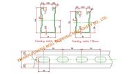 China U41 Solar PV Bracket Roll Forming Machine 24 Stations 15kW PLC Control for sale