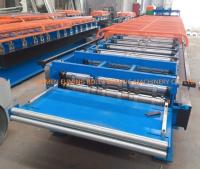 China GI Floor Decking Roll Forming Machine High Precision Industrial for sale