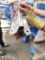 China H50 Z Bar Steel Roll Forming Machine 4KW Power PLC Control System for sale