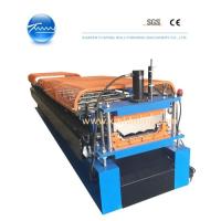 China Custom Lock Seam Roof Panel Roll Forming Machine Powerful Electrical for sale