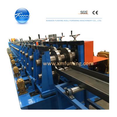 China Automatic U Purlin Roll Forming Machine 6-8mm Thickness 20 Stations PLC Control for sale