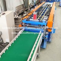 China Box Beam Racking Roll Forming Machine 11KW 24 Stations Hydraulic Cutting for sale