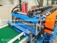 China Box Beam Racking Roll Forming Machine 24 Stations 15m/min Hard Chrome Roller for sale