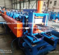 China Automatic U Channel Purlin Roll Forming Machine 18 Stations 22KW for sale