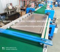 China 11KW PLC Controlled Upright Profiles Racking Roll Forming Machine 24 Stations for sale