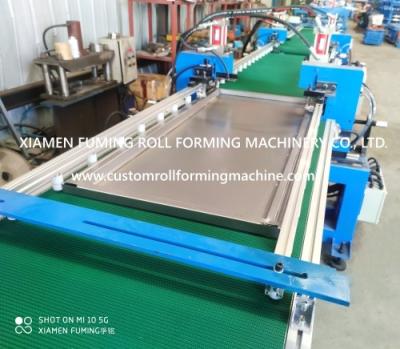 China 11KW PLC Controlled Upright Profiles Racking Roll Forming Machine 24 Stations for sale