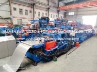 China Storage Angle Steel Racking Roll Forming Machine Low Noise Customized for sale