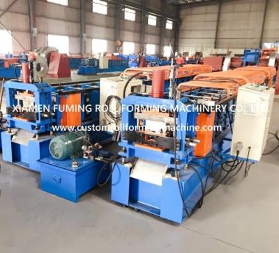 China Box Beam Racking Roll Forming Machine 16 Stations PLC Control 1.5-2.0mm for sale