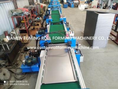 China Racking Roll Forming Machine 0.7mm Galvanized Steel 15m/min for Upright Profile Box Beam for sale