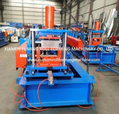 China Auto C Purlin Roll Forming Machine Precision With 18 Roller Stations for sale