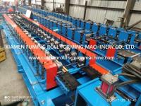 China Custom Racking Roll Forming Machine 11KW Motor 0.7mm Thickness for sale