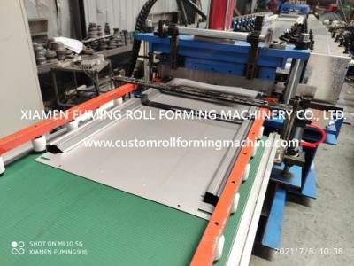 China Precision Rack Upright Roll Forming Machine PLC Control 24 Stations 0.7mm for sale