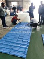 China 7.0KW Metal Roof Tile Roll Forming Machine 16 Rollers 4-5m/min Speed for sale