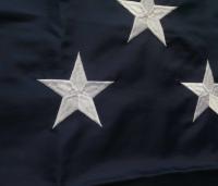 China American Flag 3x5ft Outdoor SolarMax Nylon with Embroidered Stars and Sewn Stripes - Heavyweight 100% Nylon 66 Material for sale