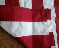 China 100% Polyester Sewn Flag with Screen Printing - Custom Sizes 1C-6C Colors, 50PCS MOQ for Outdoor/Indoor Use for sale