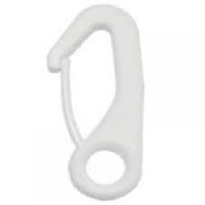 China Plastic Flag Hook Snap Hook 3-5cm Custom Size with 5mm Thickness for Flag Assembly Accessories for sale