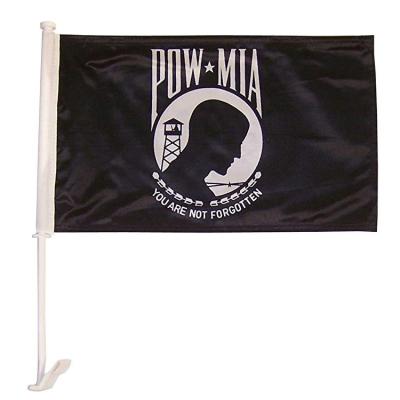 China Flagolden Car Flags - 100% Polyester Screen Printed Custom Sizes with 50PCS MOQ for Outdoor Use for sale