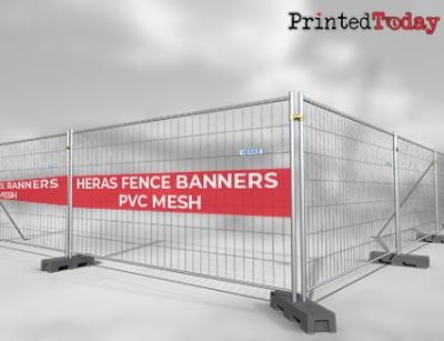 China Custom Outdoor Polyester Fabric Fence Banner - B1 Treated with 90% Color Penetration - Small to Large Sizes Available for sale