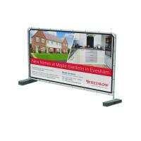 China Full Color Custom Fence Banner - Heavy Duty Polyester with 90% Color Penetration and B1 Flame Retardant Treatment for sale