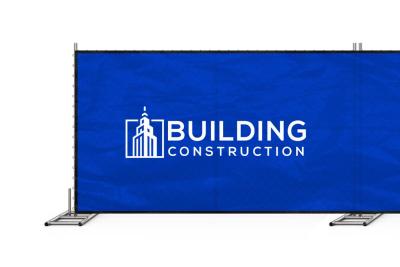 China Custom Printed Outdoor Windproof Fabric Mesh Banner - 3x5 ft Size Options with 90% Color Penetration for Events for sale